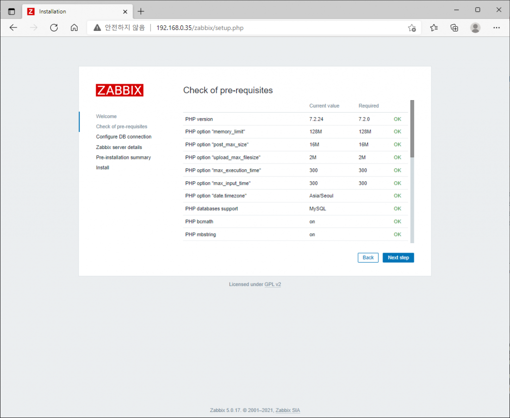 Zabbix 설치하기 – CentOS 8 에서. – Blog-boxcorea