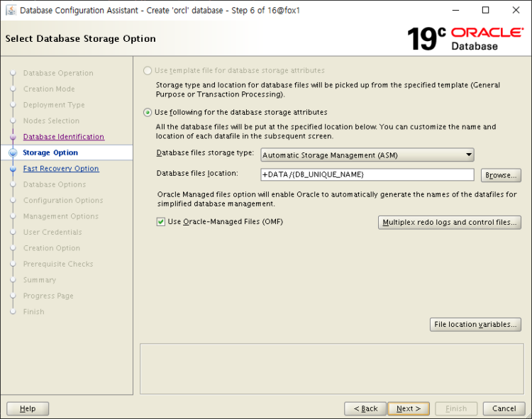 oracle grid 19c, oracle database 설치 – Blog-boxcorea