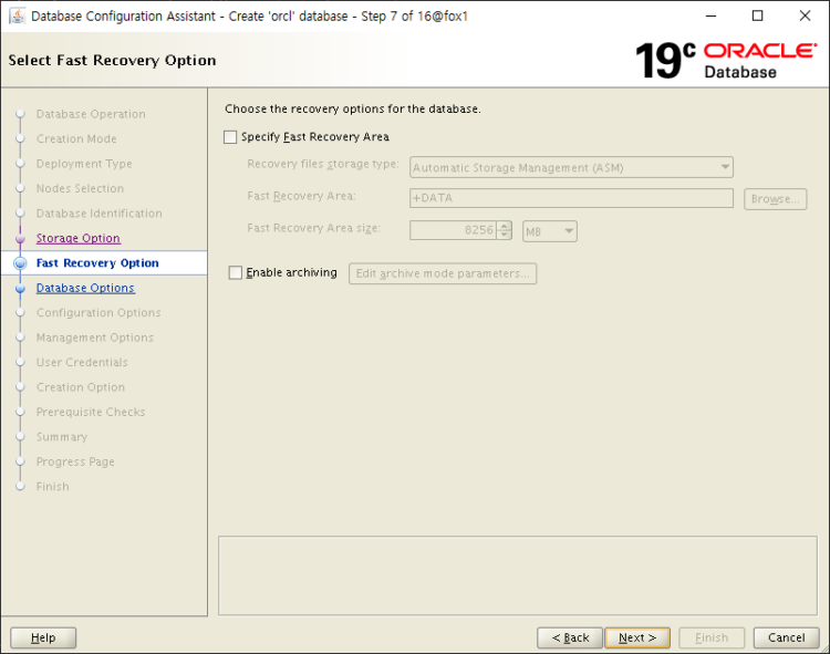 oracle grid 19c, oracle database 설치 – Blog-boxcorea
