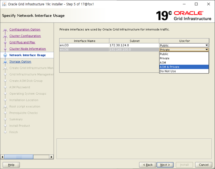 oracle grid 19c, oracle database 설치 – Blog-boxcorea