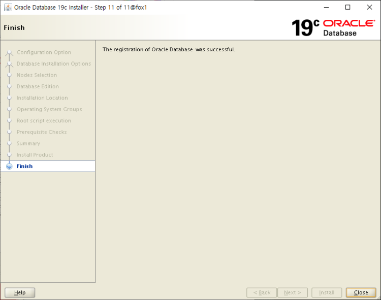 oracle grid 19c, oracle database 설치 – Blog-boxcorea